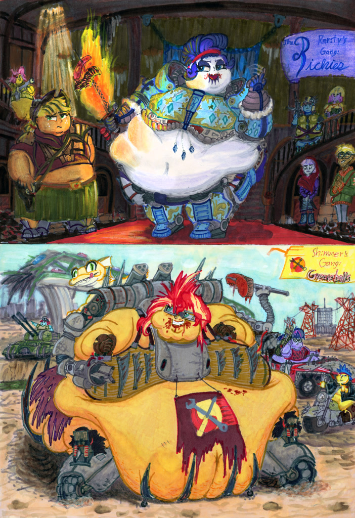 #3230245 - suggestive, artist:white-eyed vireo, applejack, berry punch ...