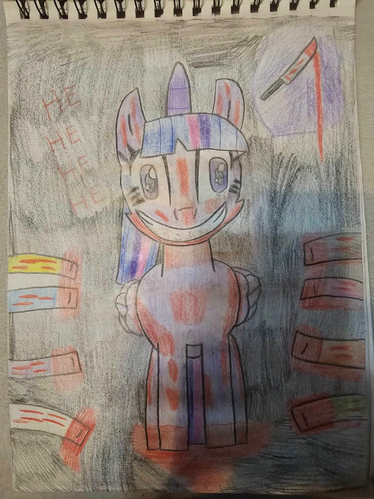 #3230862 - semi-grimdark, artist:alan-the-animeartist, twilight sparkle ...