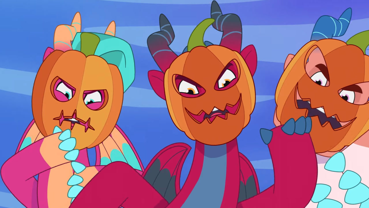 #3213638 - safe, screencap, blaize, lava (g5), tumble (g5), dragon, g5 ...