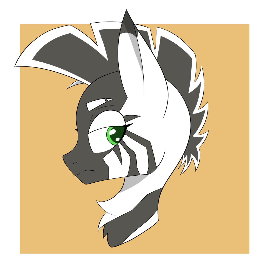 #3213808 - safe, artist:sketchik, oc, zebra, bust, chest fluff ...