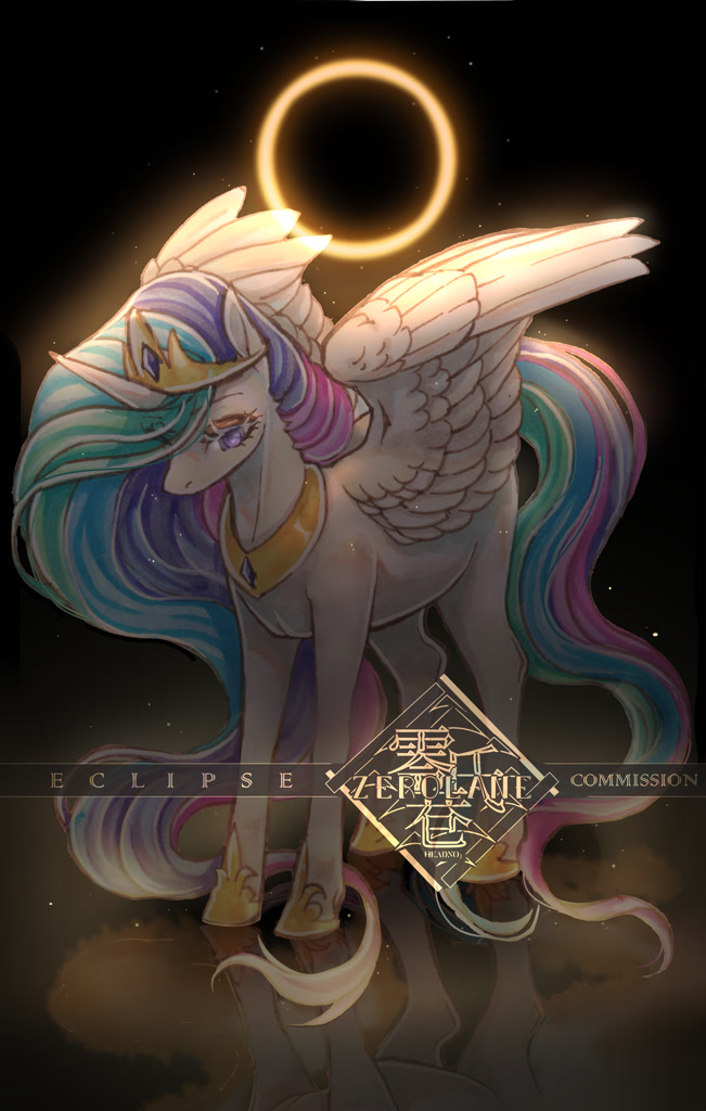 #3214309 - safe, artist:zerolane, princess celestia, alicorn, pony, g4 ...