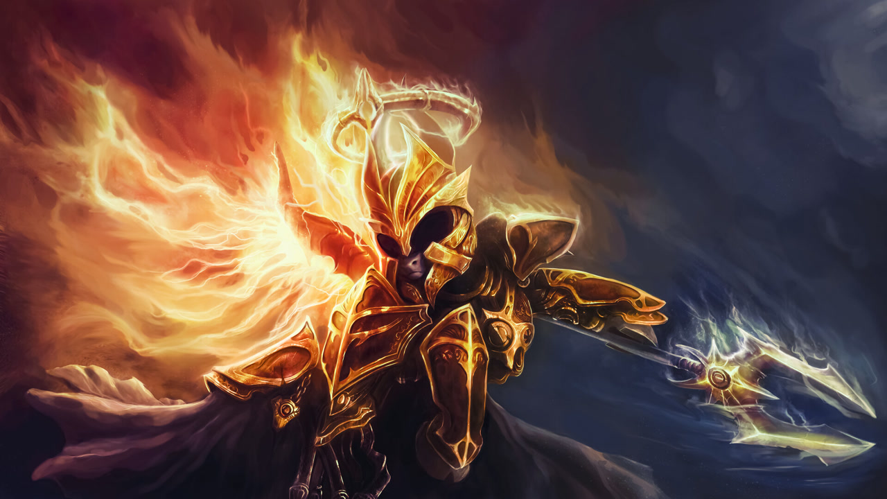 #3214511 - safe, artist:stdeadra, pony, armor, cloak, clothes, diablo (series), imperius, nimbus ...