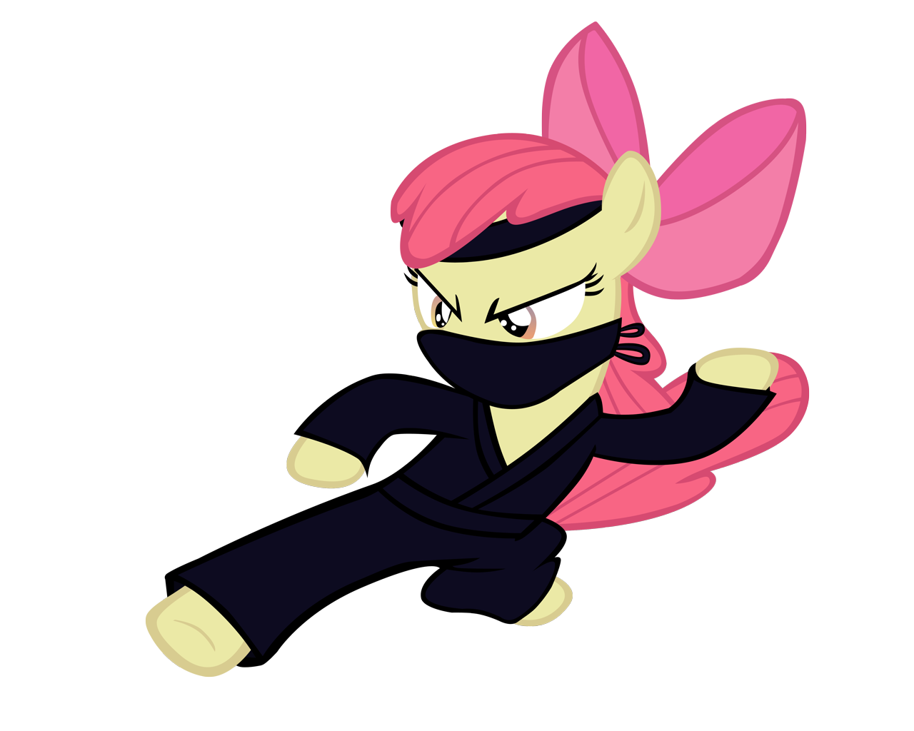 #3214631 - safe, artist:ikillyou121, apple bloom, earth pony, pony ...