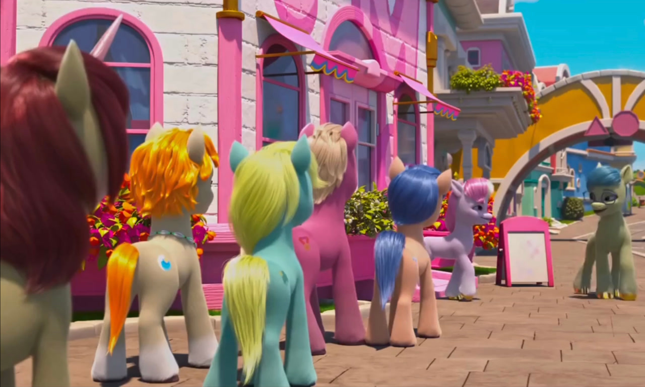 #3215560 - safe, screencap, golden waves, seagreen, earth pony, pony ...