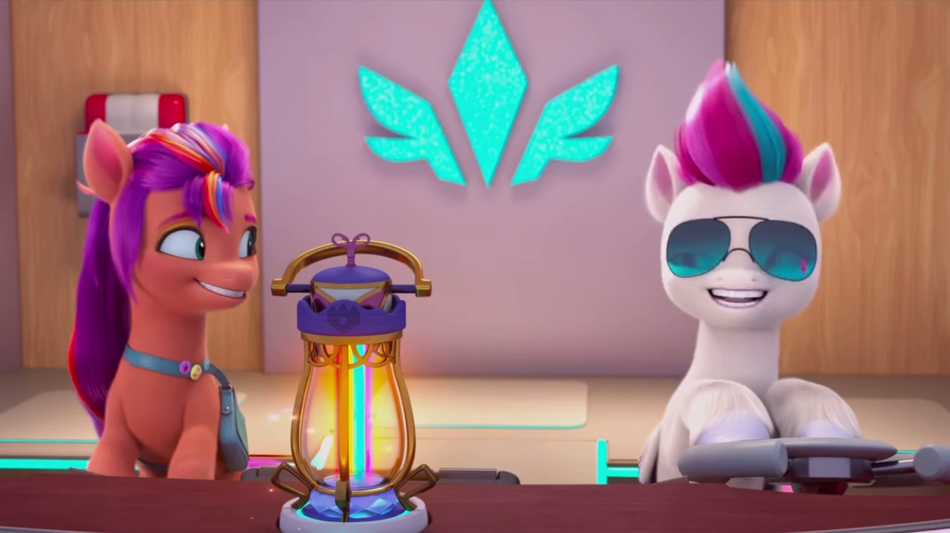 #3215690 - safe, screencap, sunny starscout, zipp storm, earth pony ...