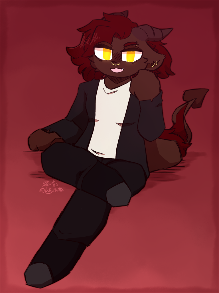 #3215698 - safe, artist:coffeedragonad, oc, oc only, oc:whiskey dreams, anthro, no source ...