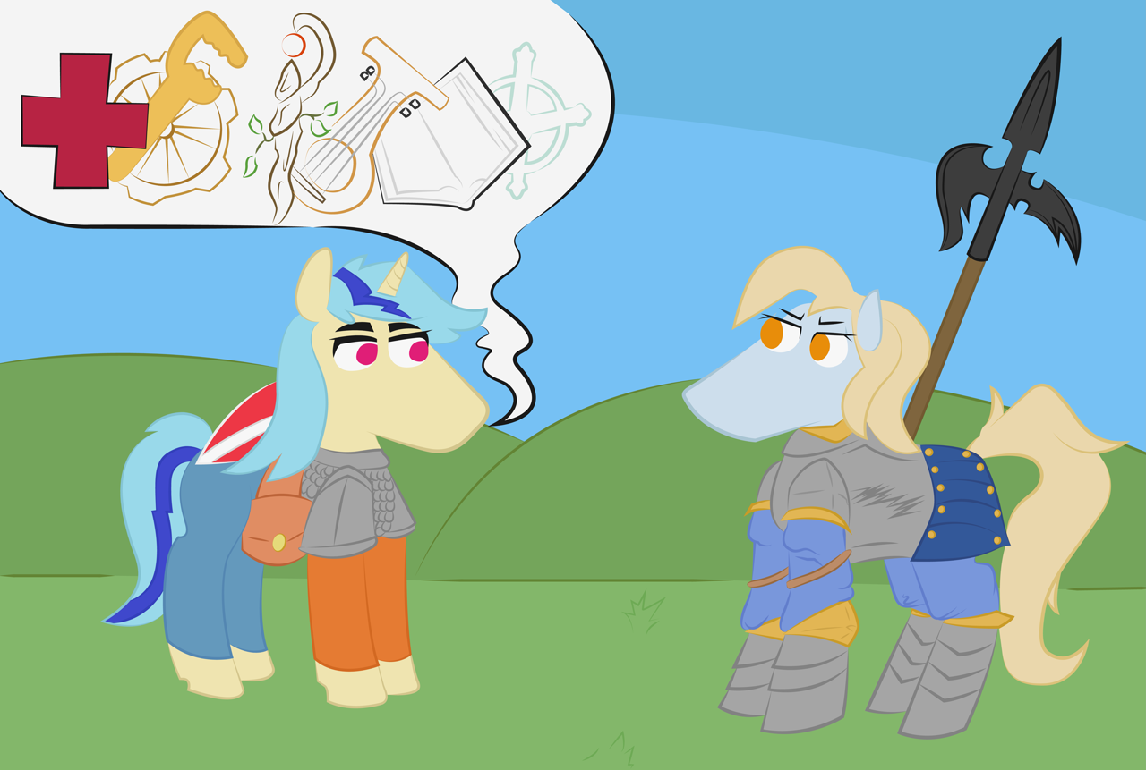 #3231457 - safe, artist:otl crafts, oc, oc:firm stance, oc:plot armor ...