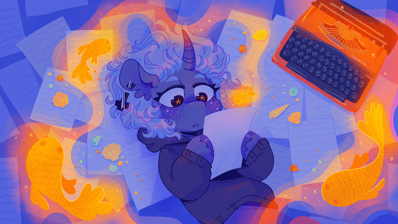 #3238431 - safe, artist:astroeden, oc, oc only, oc:can opener, fish ...