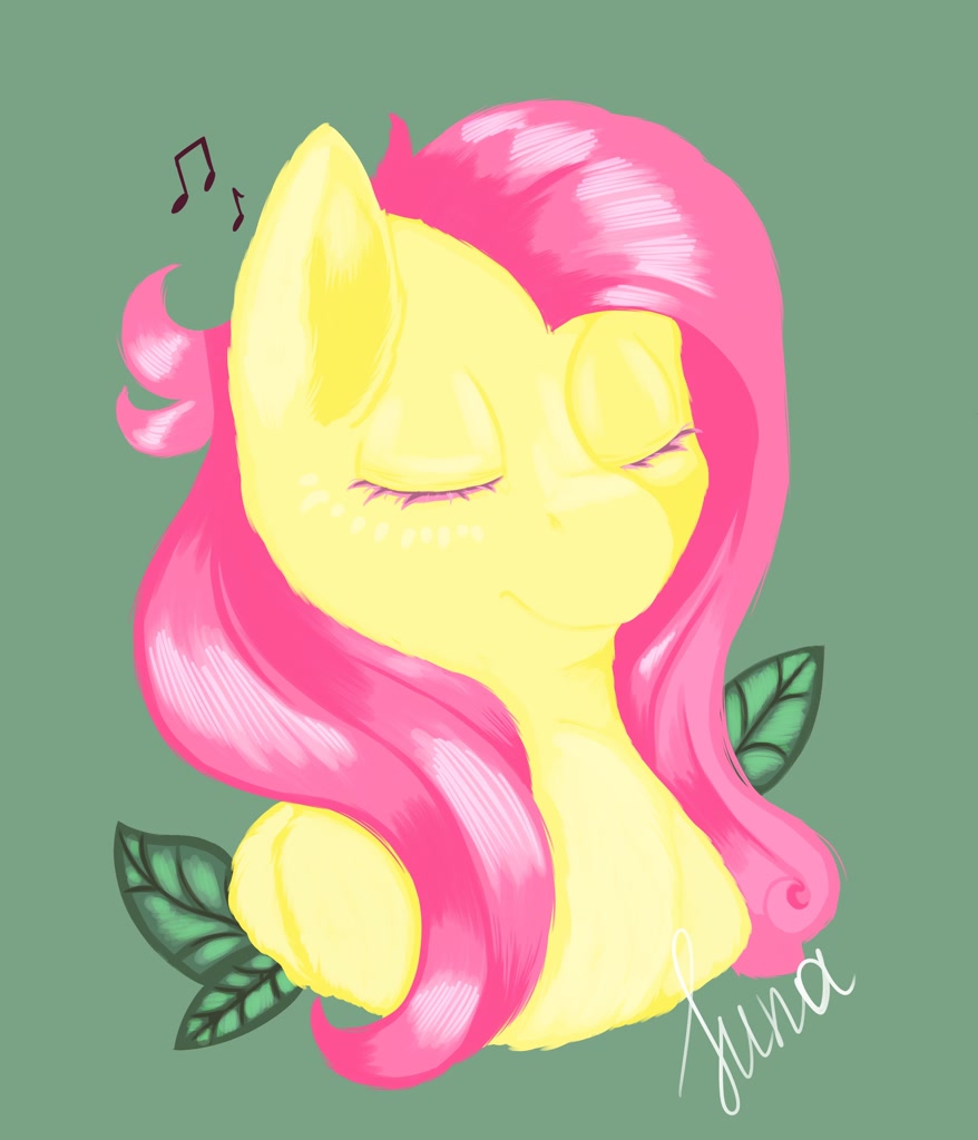 #3240837 - safe, artist:lunayourlife, fluttershy, pegasus, pony, g4 ...
