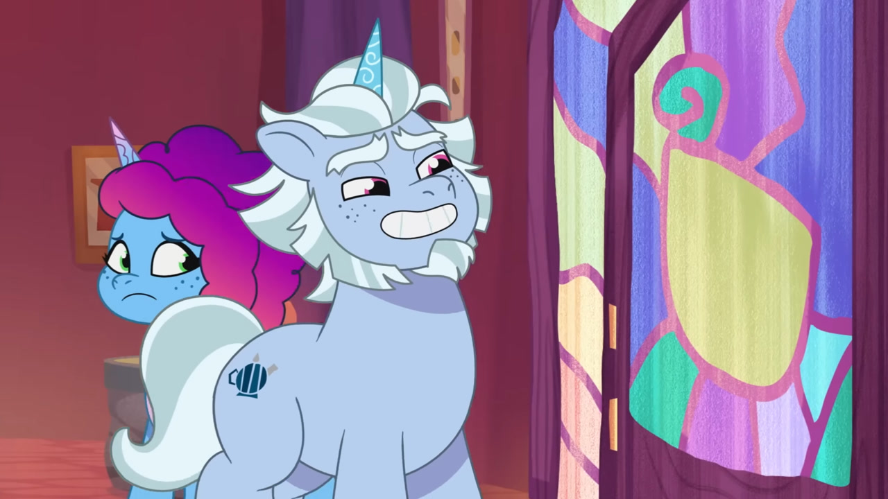 #3241409 - safe, screencap, alphabittle blossomforth, misty brightdawn, pony, unicorn, friday ...