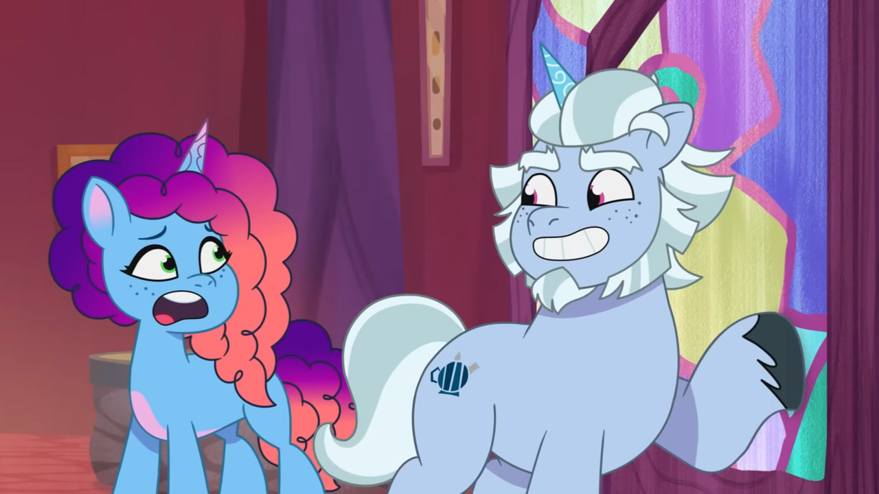 #3241411 - safe, screencap, alphabittle blossomforth, misty brightdawn, pony, unicorn, friday ...