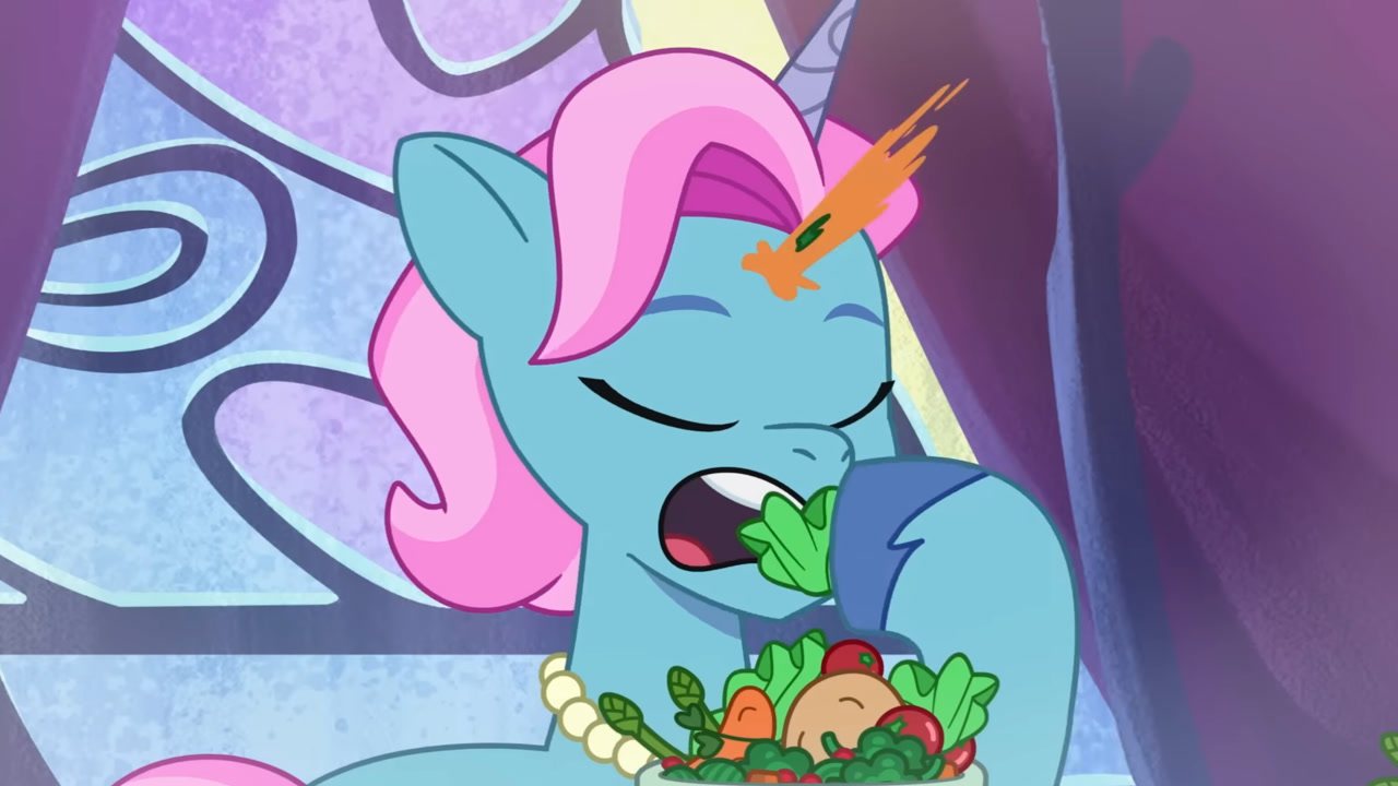 #3241527 - safe, screencap, pony, unicorn, friday night food fight, g5 ...