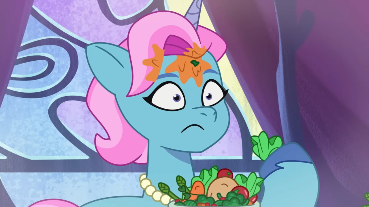 #3241528 - safe, screencap, pony, unicorn, friday night food fight, g5 ...