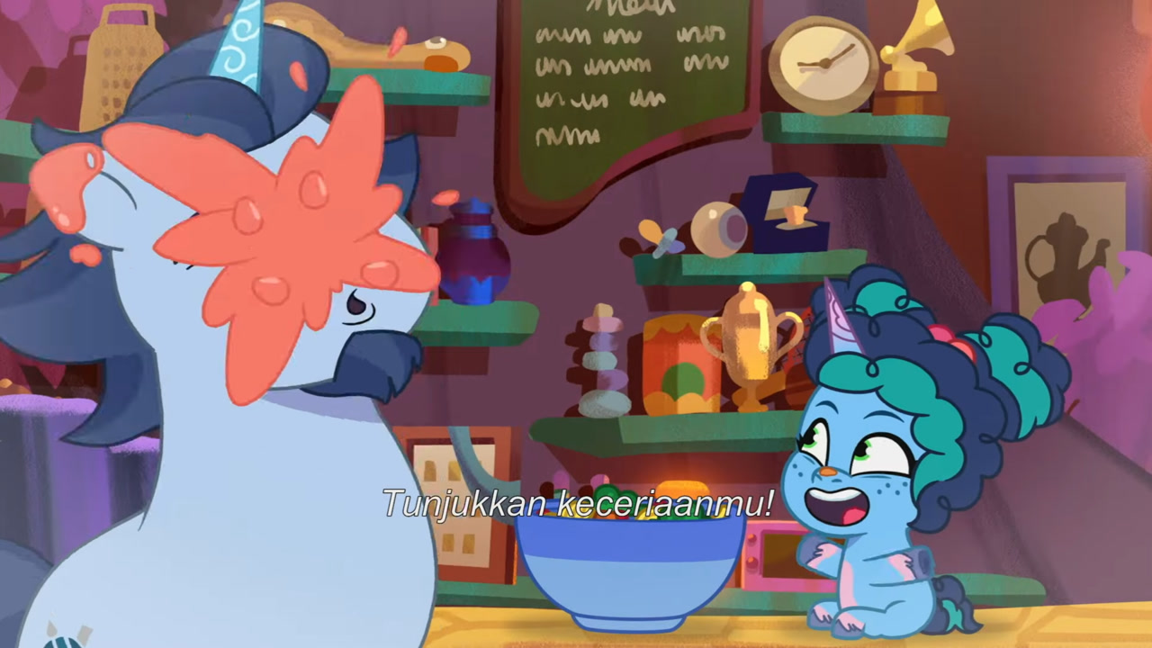 #3241568 - safe, screencap, alphabittle blossomforth, misty brightdawn, pony, unicorn, friday ...