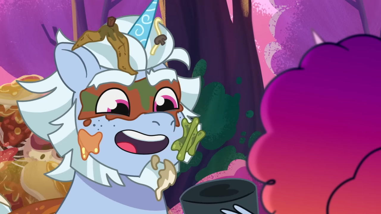 #3241968 - safe, screencap, alphabittle blossomforth, misty brightdawn, pony, unicorn, friday ...