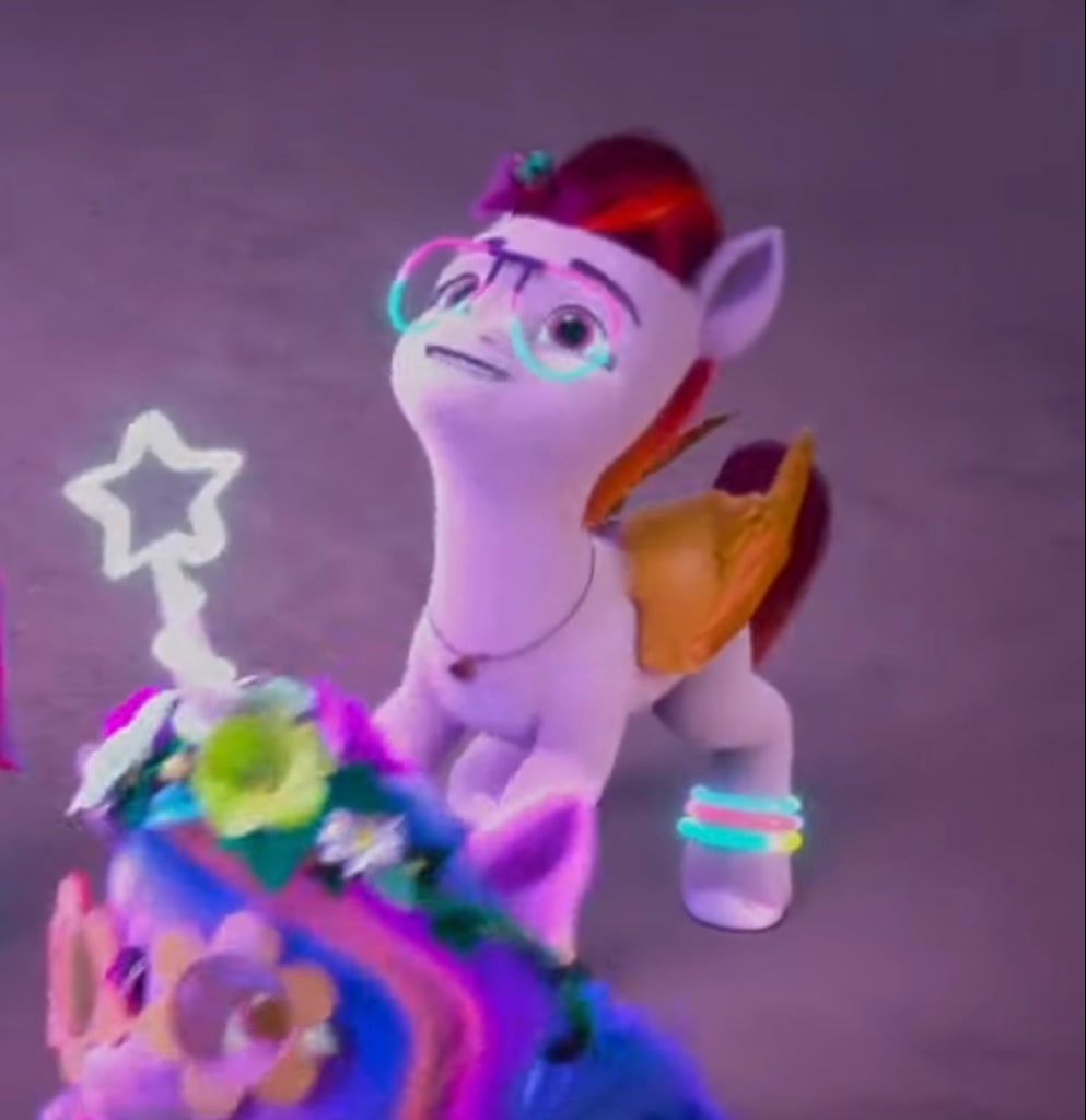 #3242098 - safe, screencap, izzy moonbow, rocky riff, pegasus, pony ...