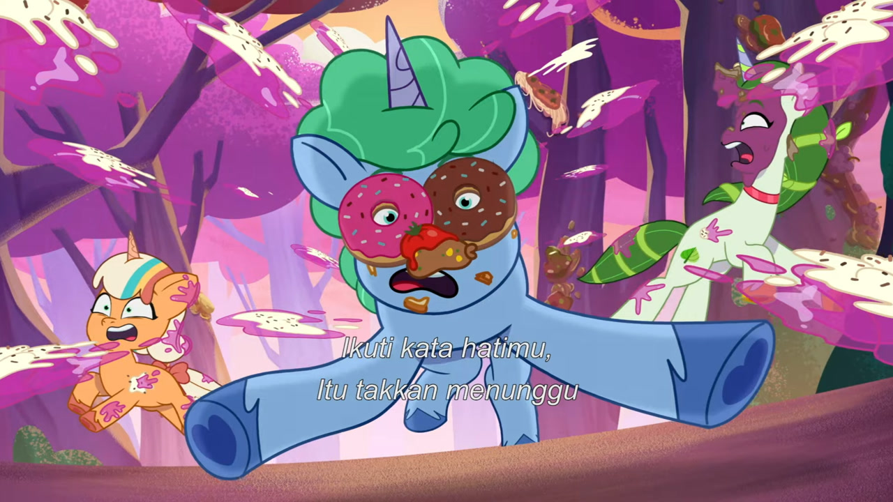 #3242134 - safe, screencap, peach fizz, 莉芙, pony, unicorn, friday night ...