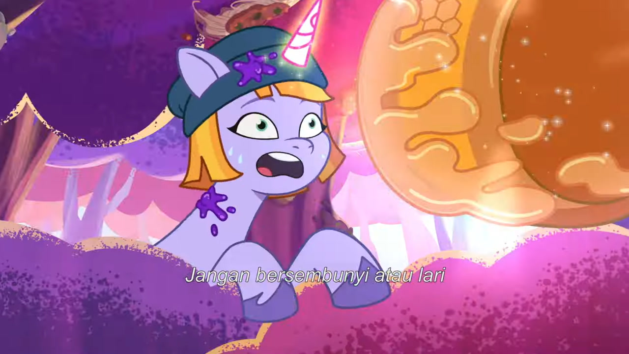 #3242156 - safe, screencap, pony, unicorn, friday night food fight, g5 ...