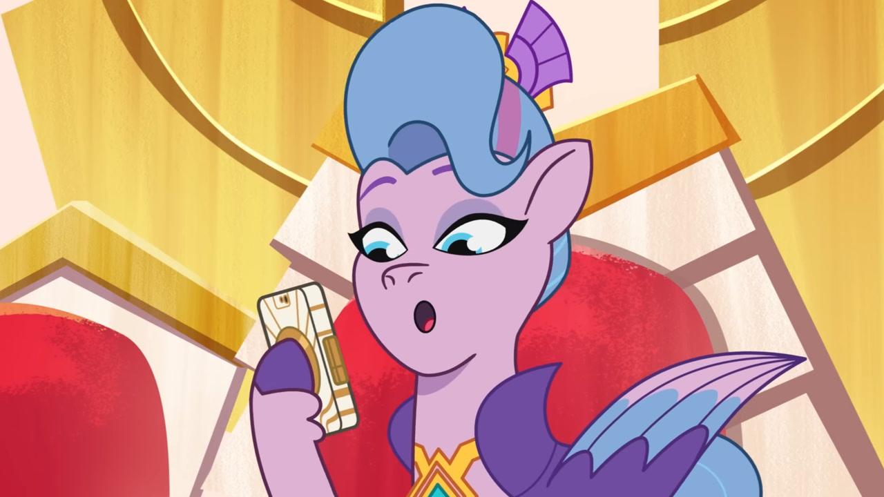 #3242907 - safe, screencap, queen haven, pegasus, pony, g5, my little ...