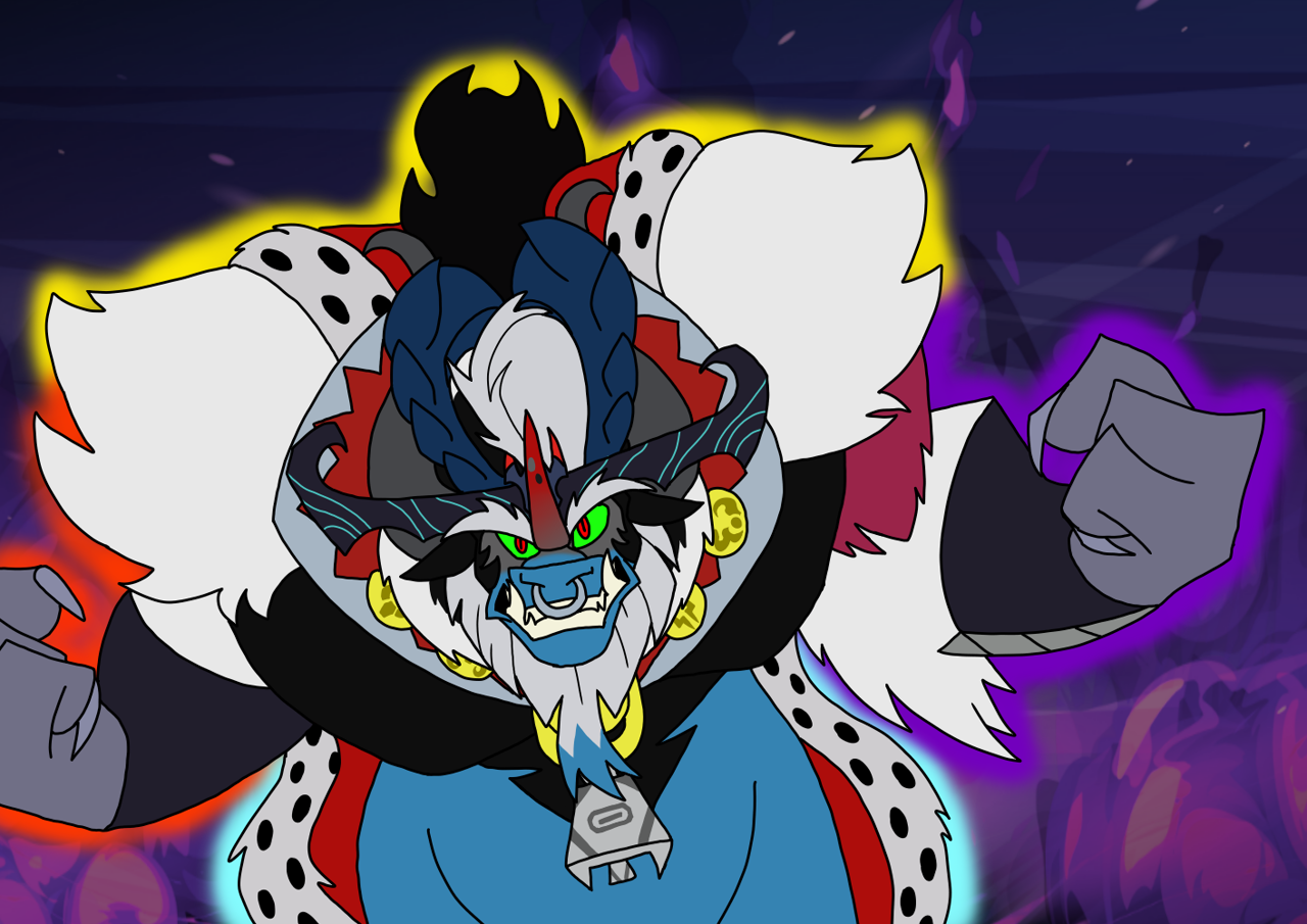 #3243345 - safe, artist:zetikoopa, grogar, king sombra, lord tirek ...