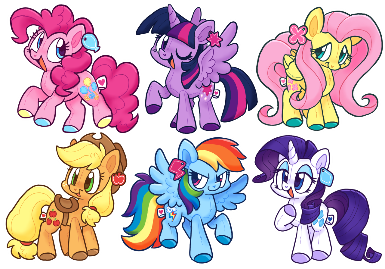 #3243741 - safe, artist:raystarkitty, applejack, fluttershy, pinkie pie ...