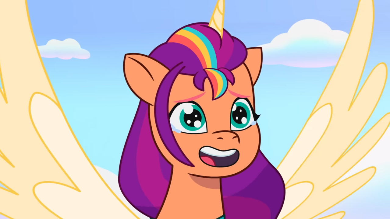 #3243873 - safe, screencap, sunny starscout, alicorn, pony, g5, my ...