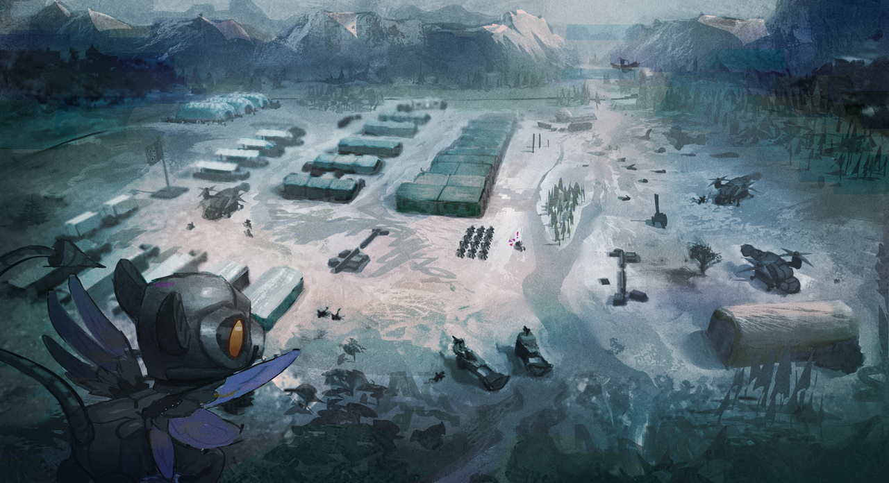 #3243931 - safe, artist:eugenekotss, oc, pegasus, pony, fallout ...