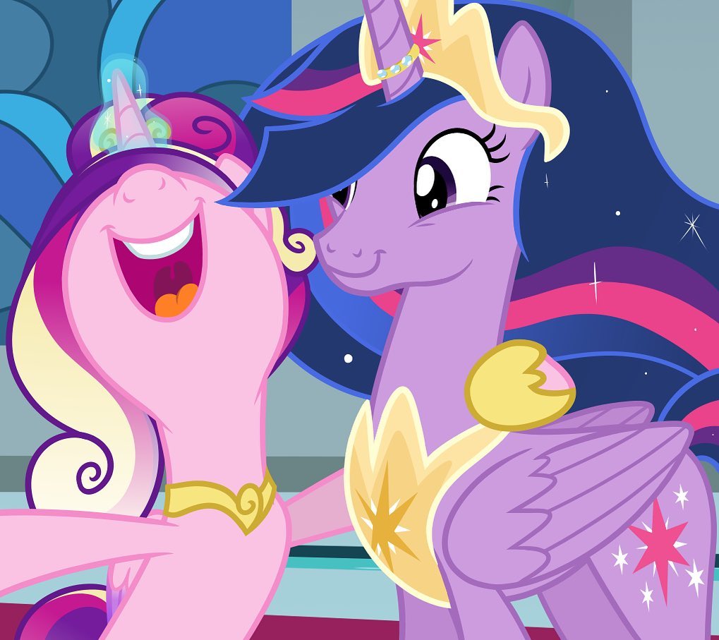 #3244067 - safe, artist:princess.book.horse.x, princess cadance ...