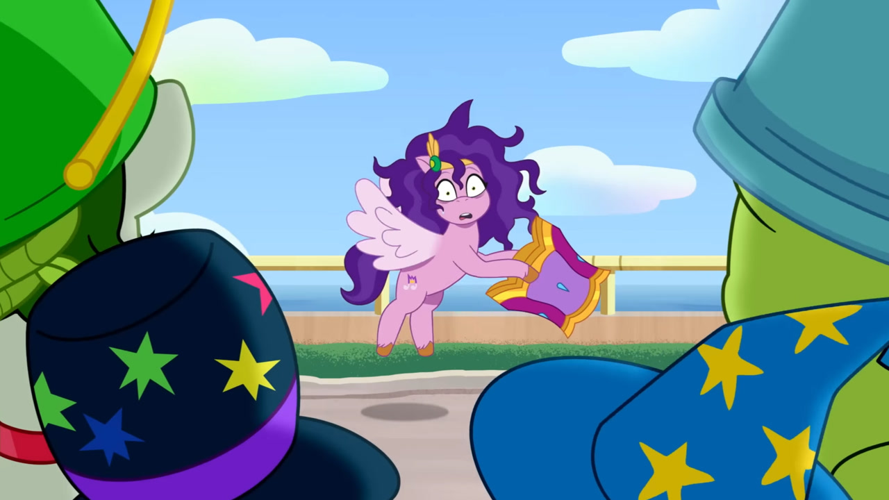 #3232009 - safe, screencap, leaf pony, luminous dazzle, pipp petals, rufus, earth pony, pegasus ...