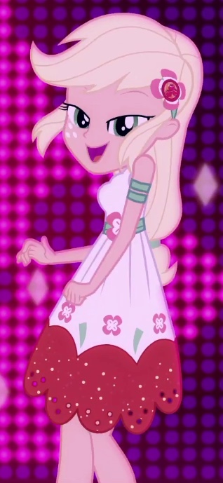 #3232303 - safe, screencap, applejack, equestria girls, g4, i'm on a ...