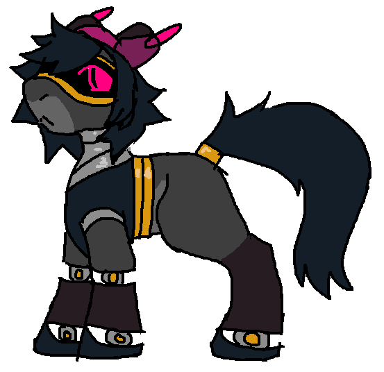 #3232317 - safe, artist:jackrabbit, oc, oc only, oc:mite, pony, robot ...