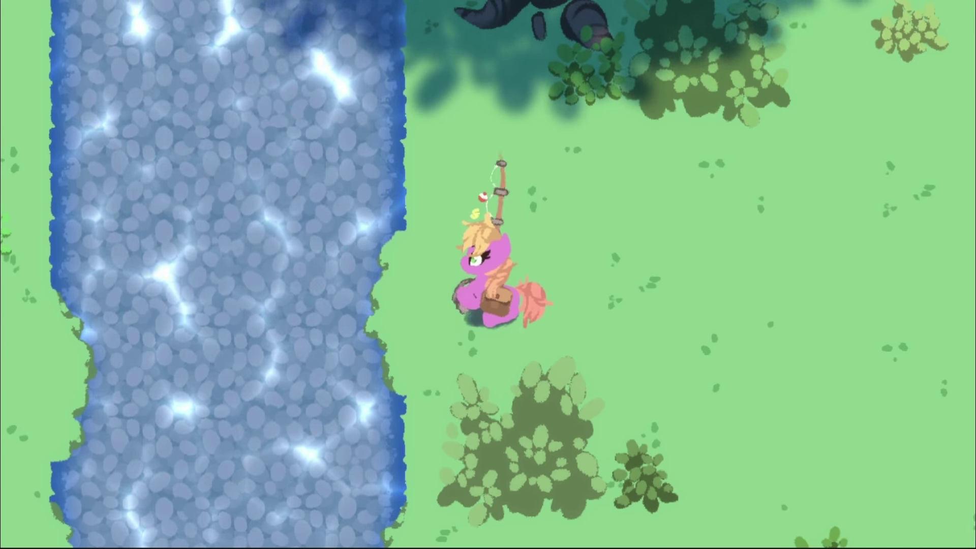 #3245703 - safe, artist:zvn, oc, oc only, pony, animated, bag, female ...