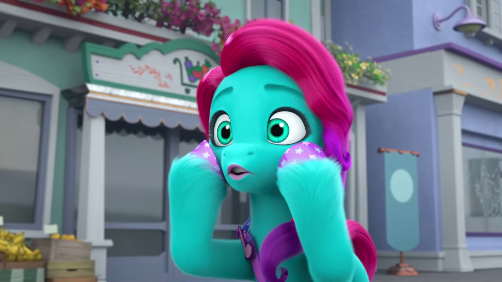 #3246415 - safe, screencap, jazz hooves, sweets (g5), toots, earth pony ...