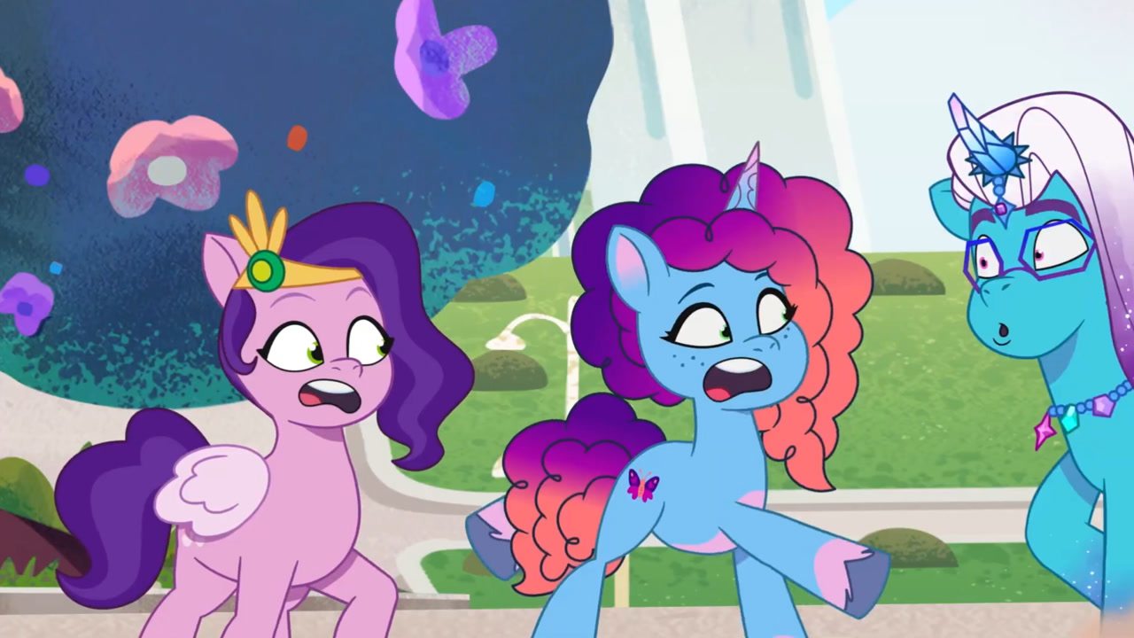 #3246633 - safe, screencap, comet (g5), misty brightdawn, pipp petals ...