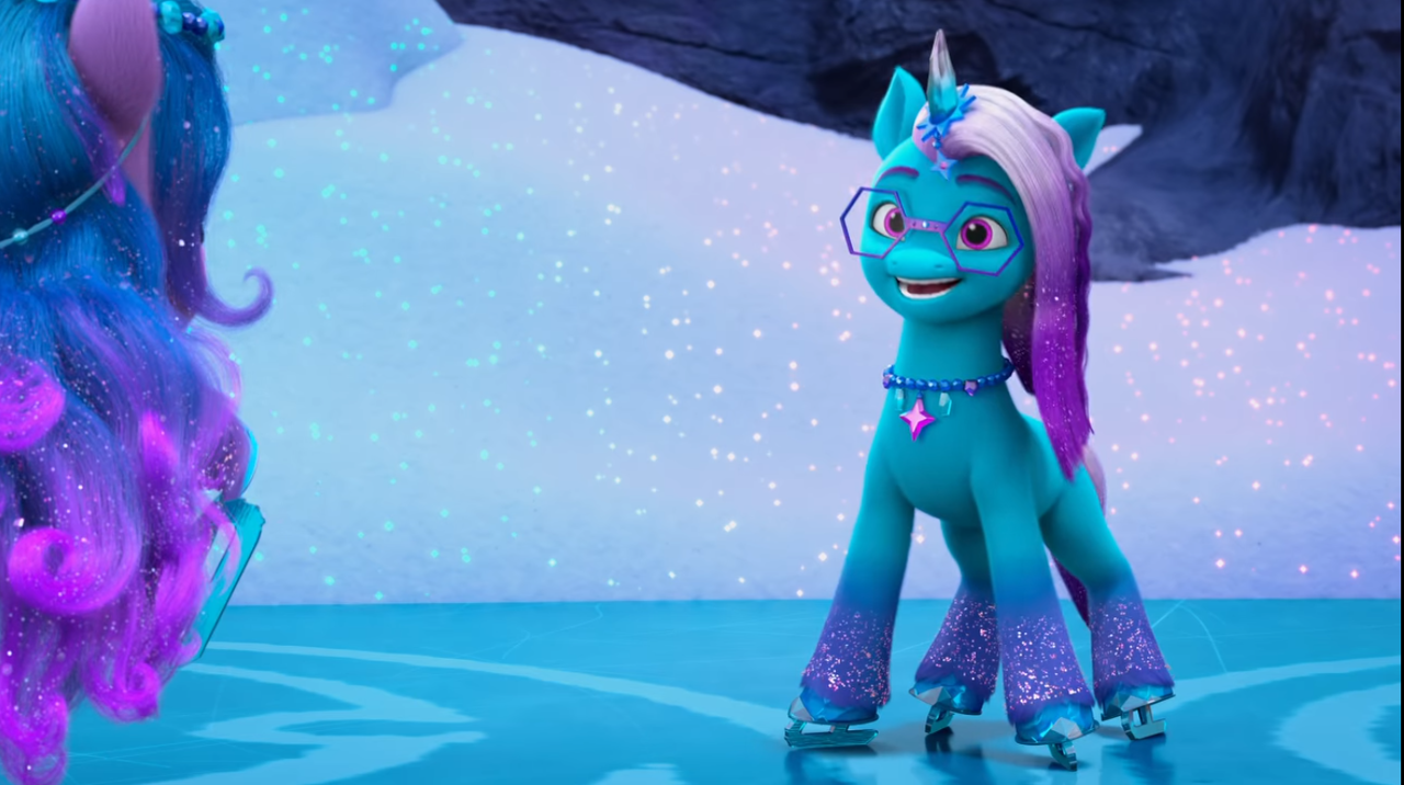 #3247117 - safe, screencap, comet (g5), izzy moonbow, auroricorn, pony, unicorn, g5, my little ...