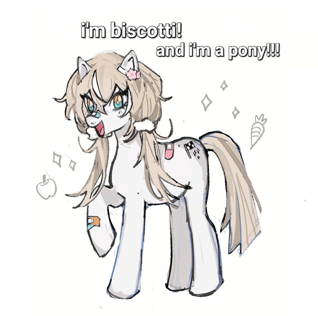 #3247166 - artist needed, safe, pony, apple, biscotti (v4mirai), carrot ...