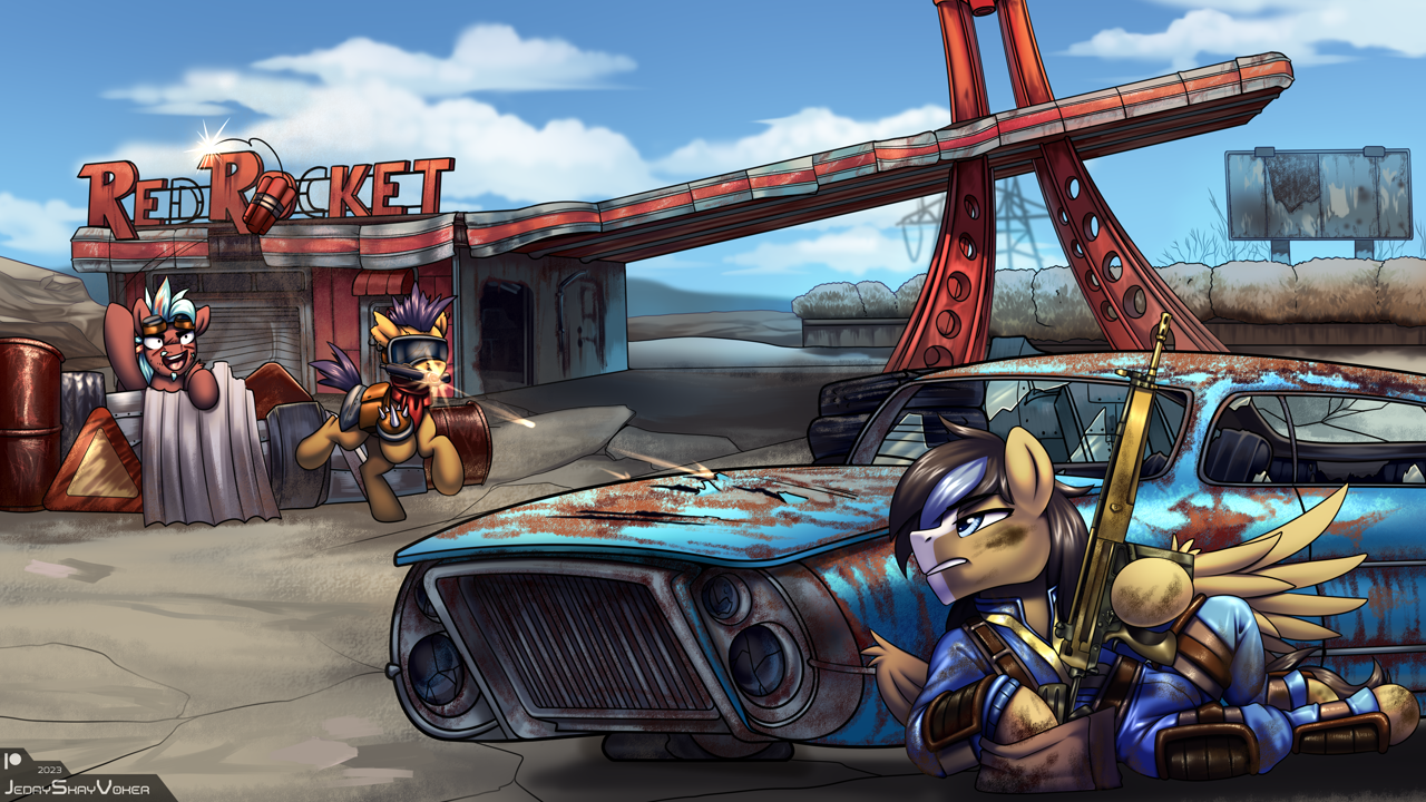 #3247573 - safe, artist:jedayskayvoker, oc, oc only, oc:gear ...