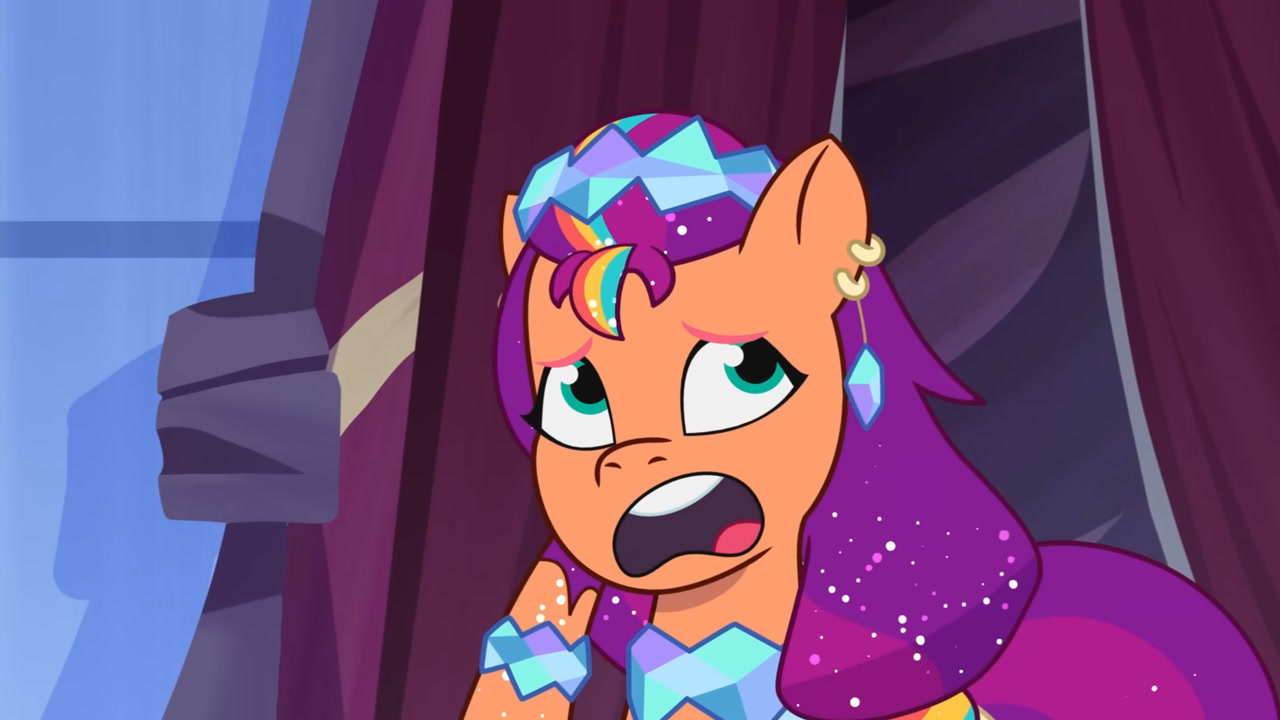 #3248111 - safe, screencap, sunny starscout, earth pony, pony, crystal ...