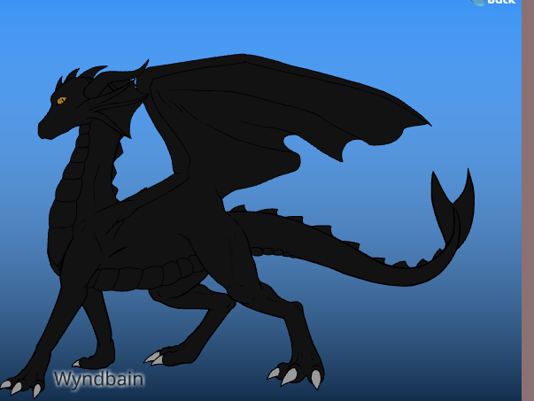 #3248508 - safe, artist:wyndbain, oc, oc only, oc:lindorm, dragon, blue ...