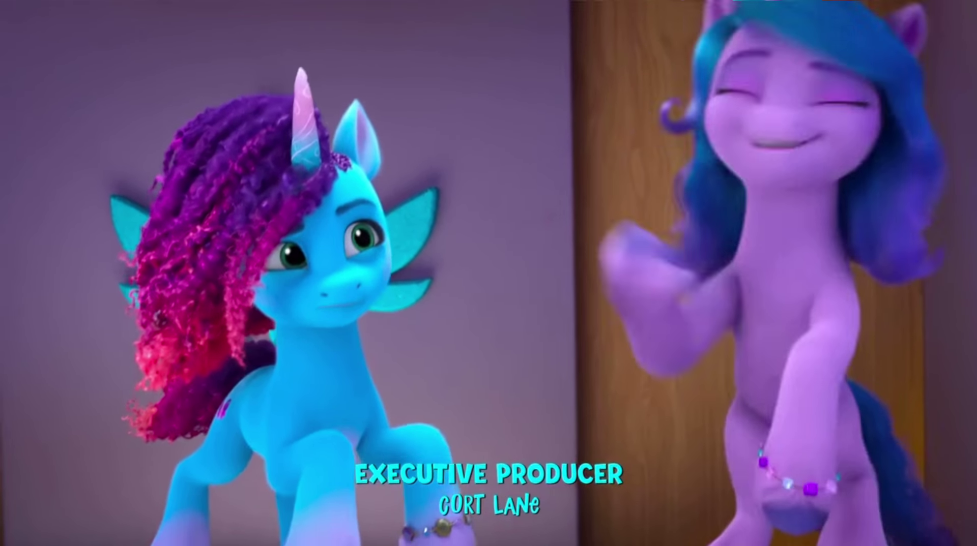 #3248612 - safe, screencap, izzy moonbow, misty brightdawn, pony, unicorn, g5, my little pony ...