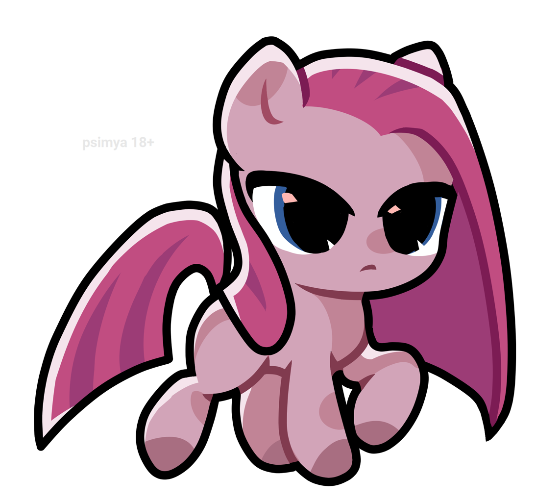 #3249699 - safe, artist:psimya, pinkie pie, earth pony, pony, chibi ...