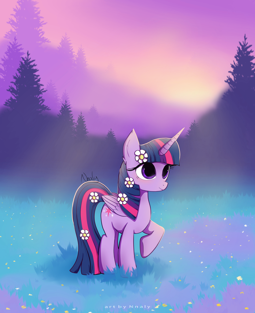 #3232467 - safe, artist:nnaly, twilight sparkle, alicorn, pony, g4 ...