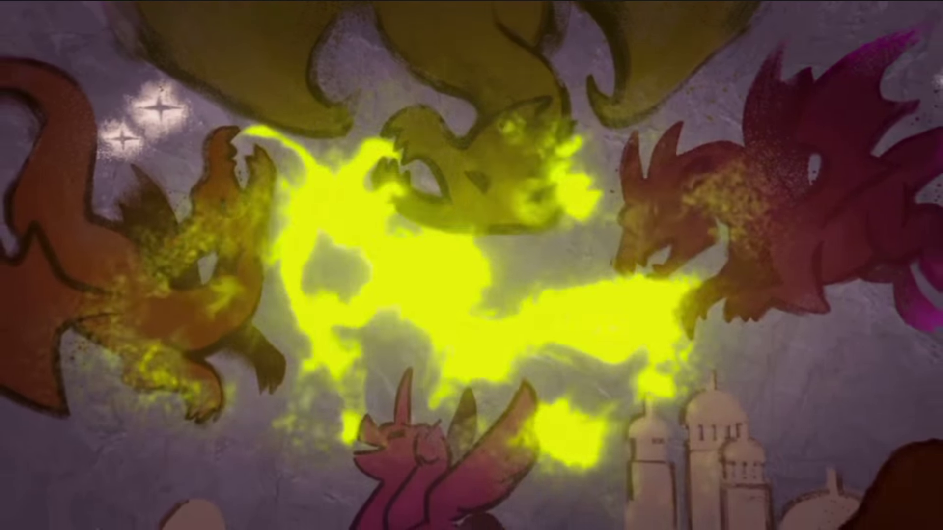 #3251085 - safe, screencap, opaline arcana, alicorn, dragon, pony, g5 ...