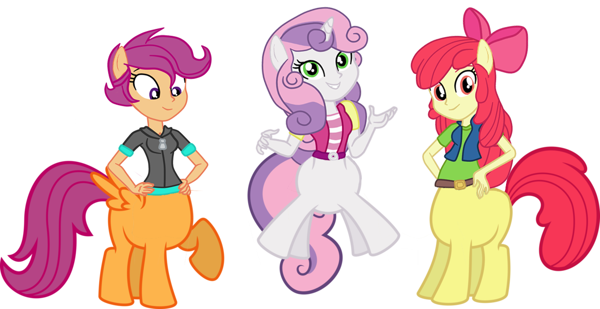 #3251292 - safe, artist:205tob, apple bloom, scootaloo, sweetie belle ...