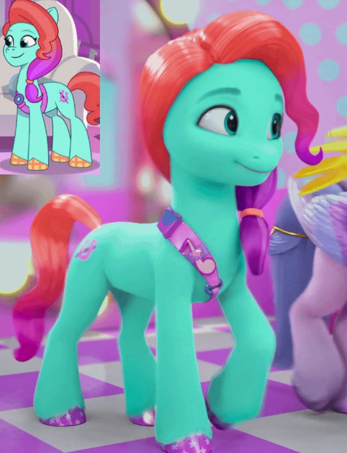 #3234386 - safe, artist:starbuzzarts, color edit, edit, edited screencap, screencap, jazz hooves ...