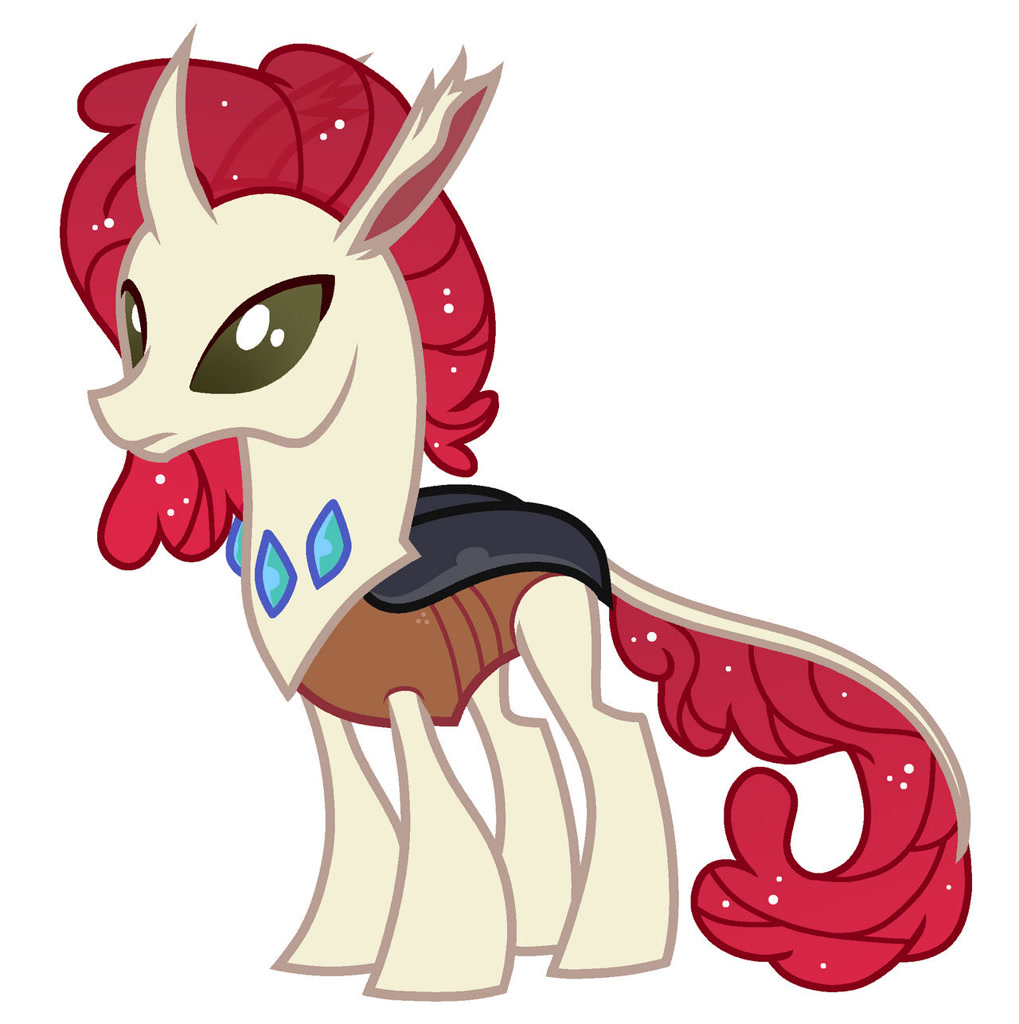 #3236986 - safe, artist:vi45, changedling, changeling, simple background, solo, white background ...