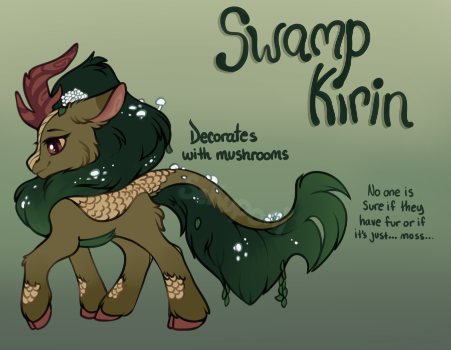 #3251948 - safe, artist:sekuponi, oc, oc only, kirin, pony, adoptable, cheek fluff, cloven ...