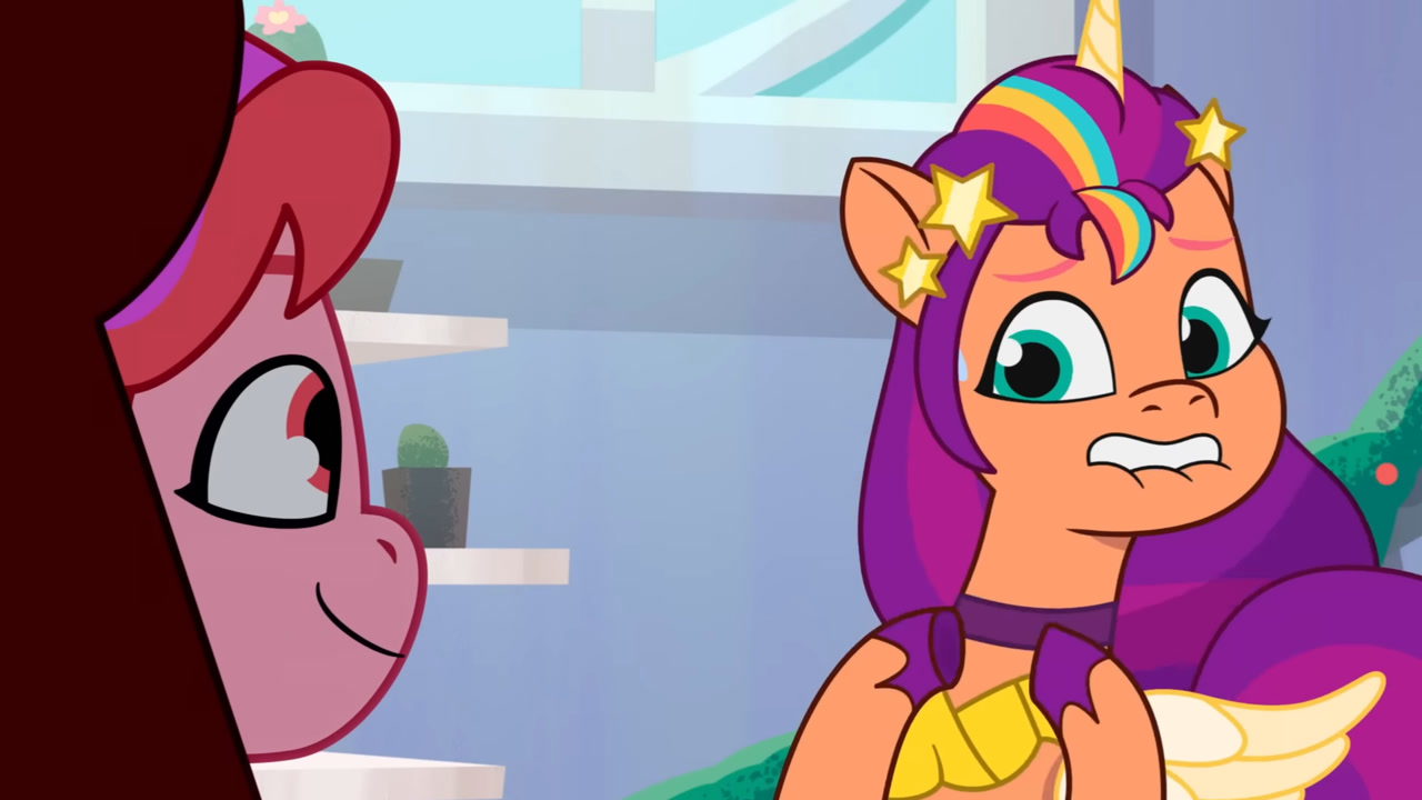 #3258089 - safe, screencap, sunny starscout, windy (g5), alicorn ...