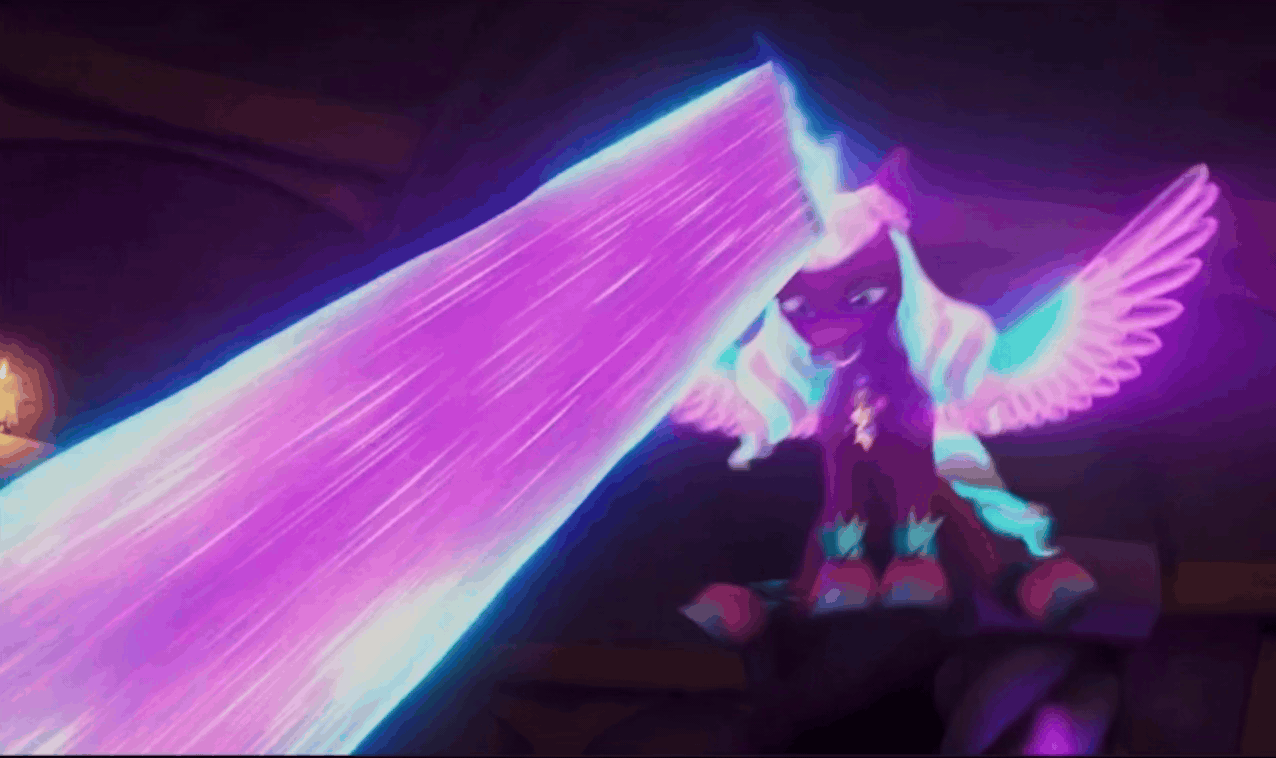 #3258622 - safe, screencap, opaline arcana, alicorn, fire alicorn, pony ...