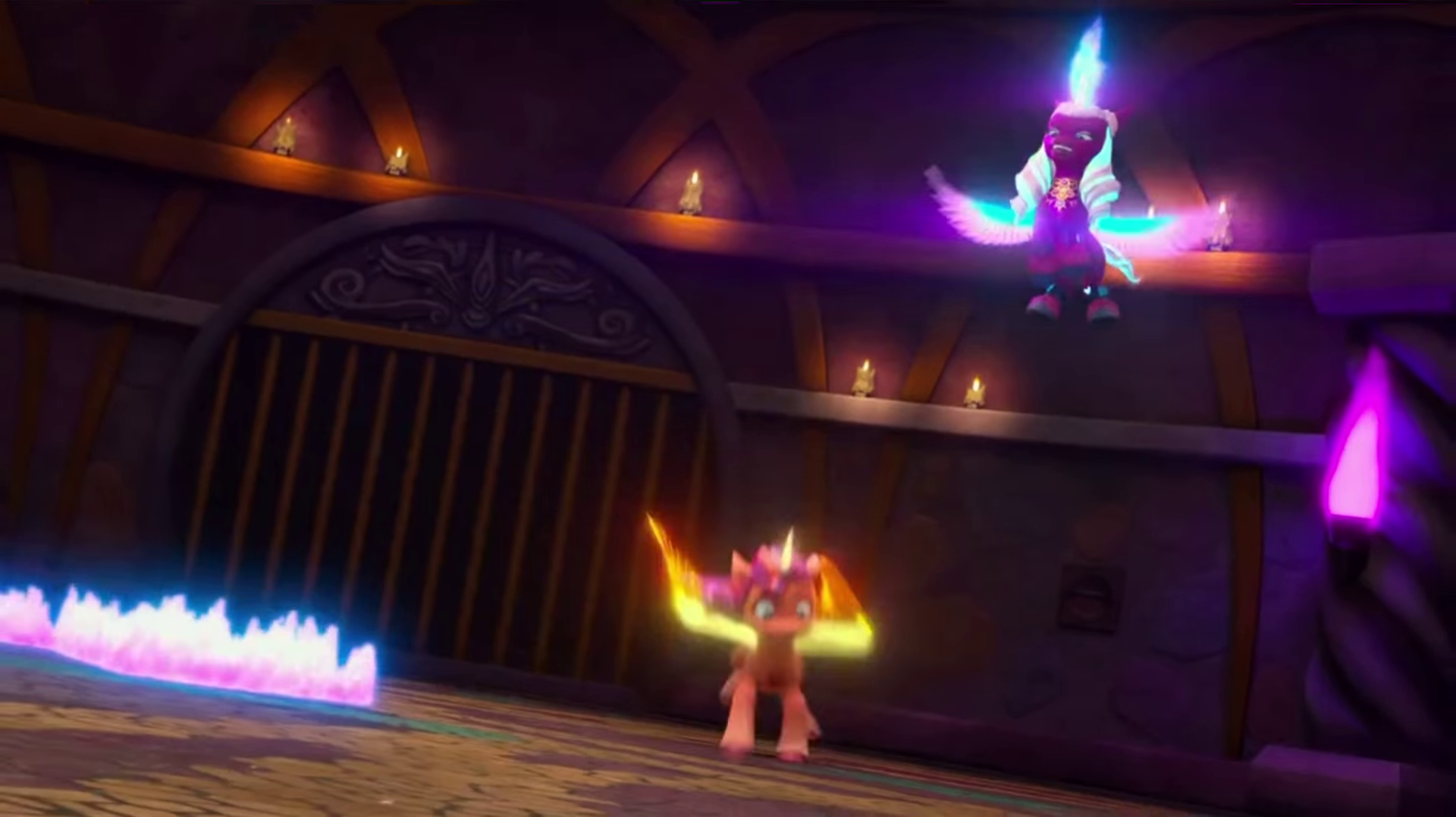 #3258663 - safe, screencap, opaline arcana, sunny starscout, alicorn ...